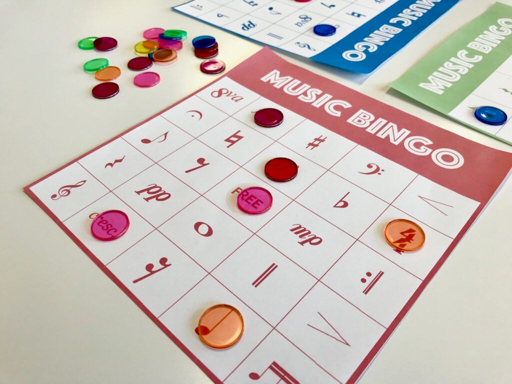 Free Game: Music Bingo - Hoffman Academy Blog