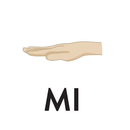 Learnning Solfège Hand Signs | Do Re Mi Fa So La Ti Do
