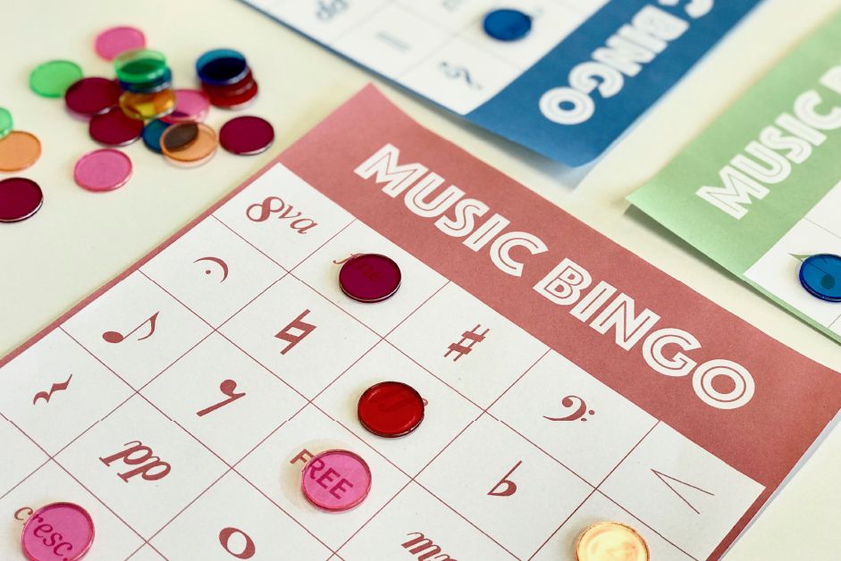 Free Game: Music Bingo - Hoffman Academy Blog