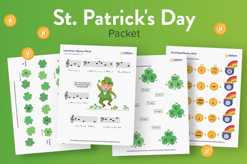 St. Patrick’s Day Packet - Hoffman Academy Blog