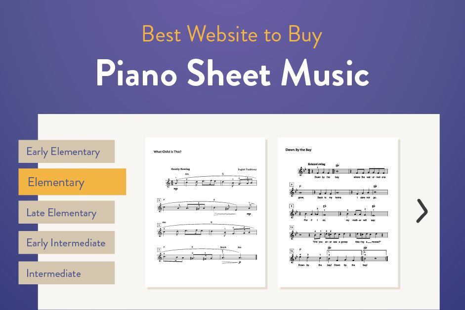 Buy Piano Sheet Music from the Hoffman Academy Store