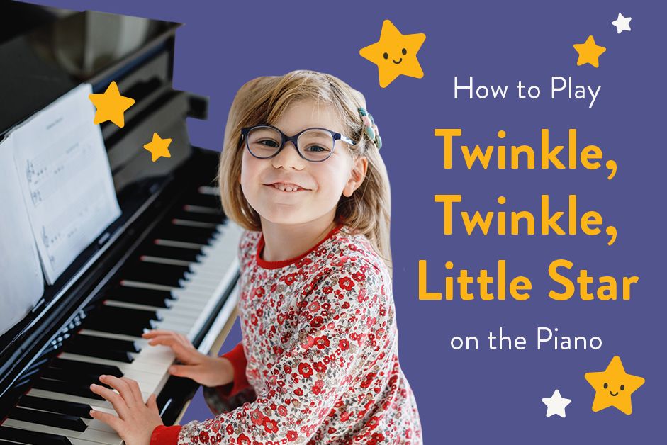 Twinkle, Twinkle, Little Star Piano Tutorial | Easy Level