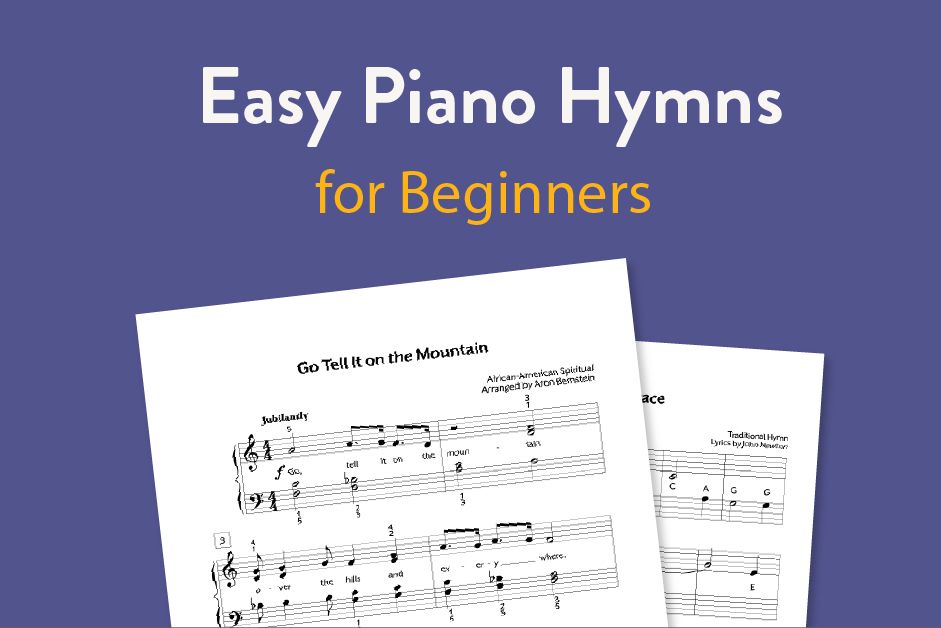 Easy Piano Hymns for Beginners | Arrangements, Sheet Music