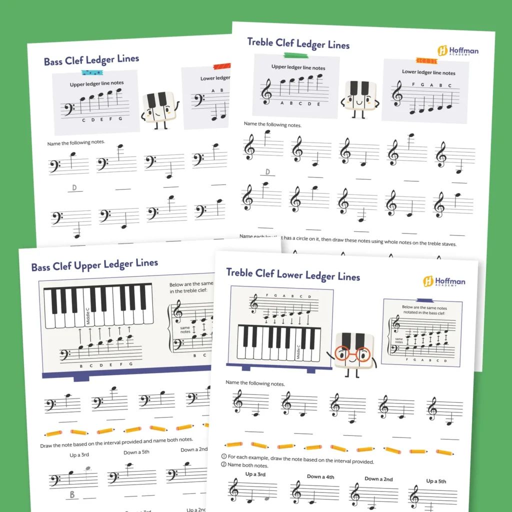 Ledger Lines in Music | Definition, Notes & Examples