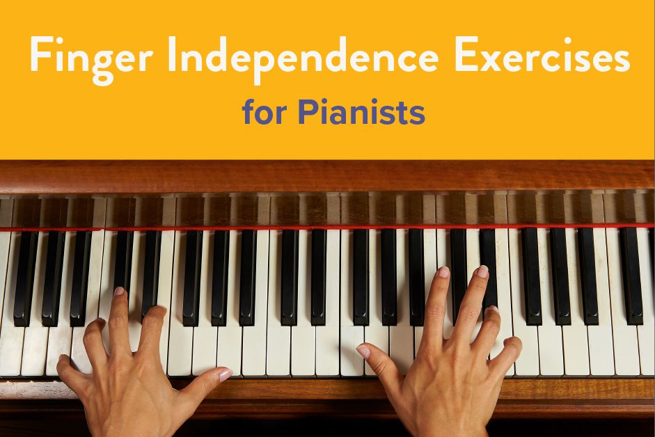 Finger Independence Exercises - Without Piano & With One