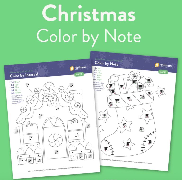 11 Music Coloring Sheets for Kids | Printable PDFs