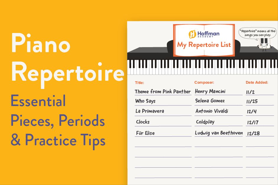 Piano Repertoire Guide: Key Pieces, Styles & Practice Advice - Hoffman ...