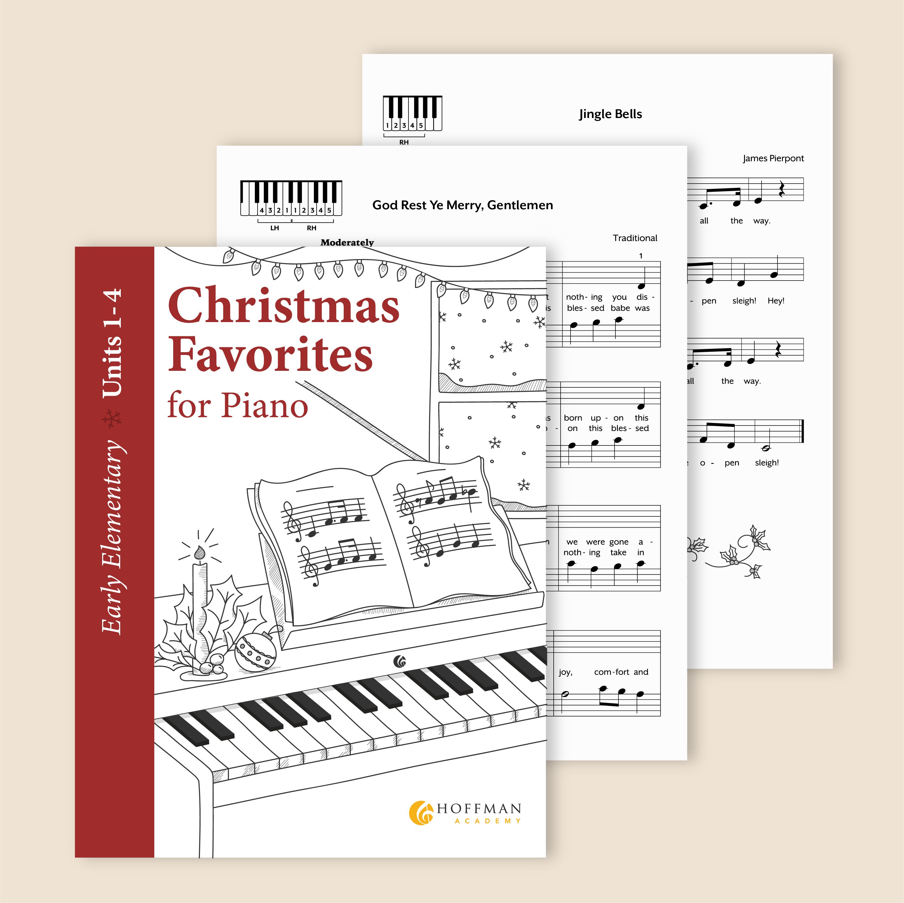 Easy Christmas Piano Sheet Music
