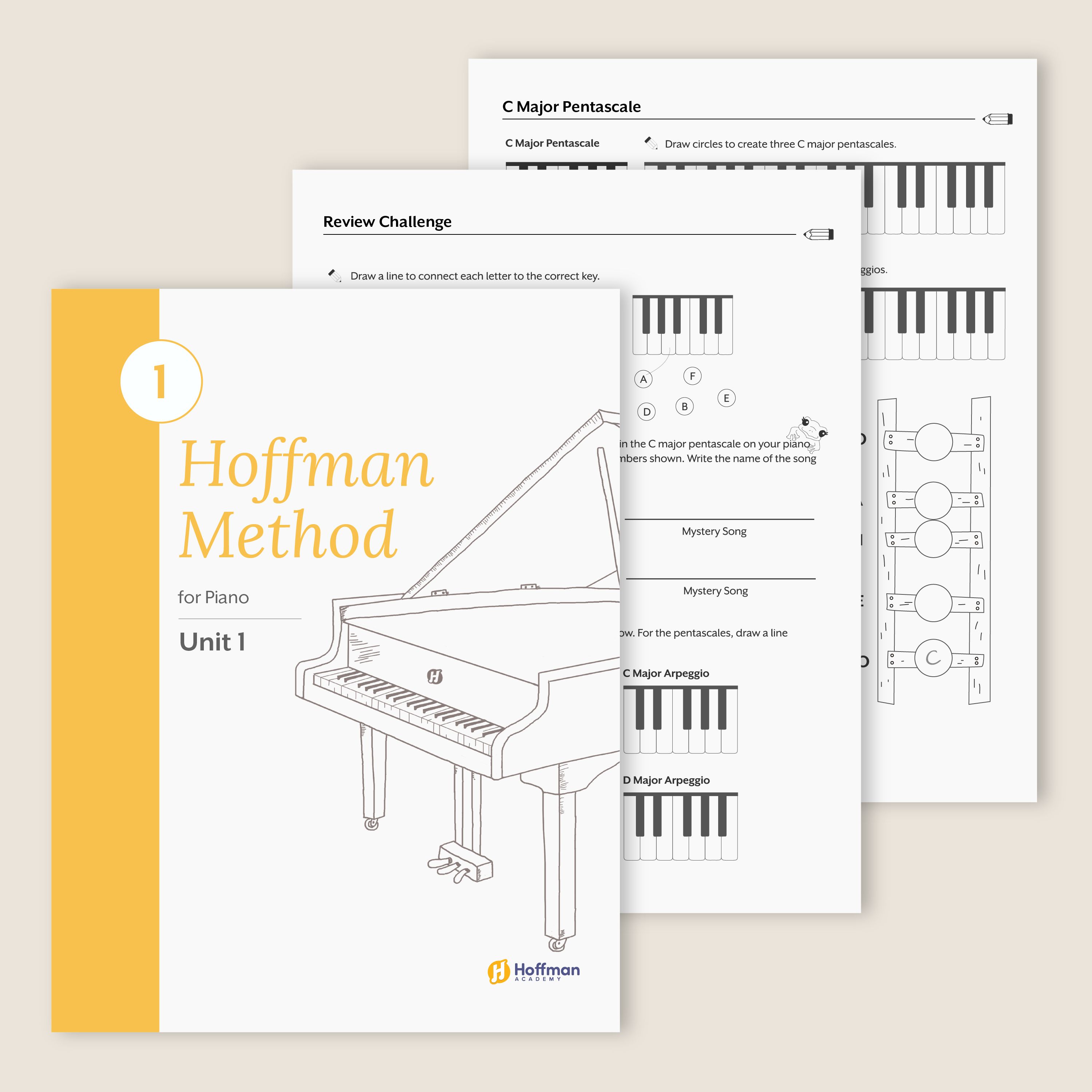 Hoffman Method for Piano Unit 1