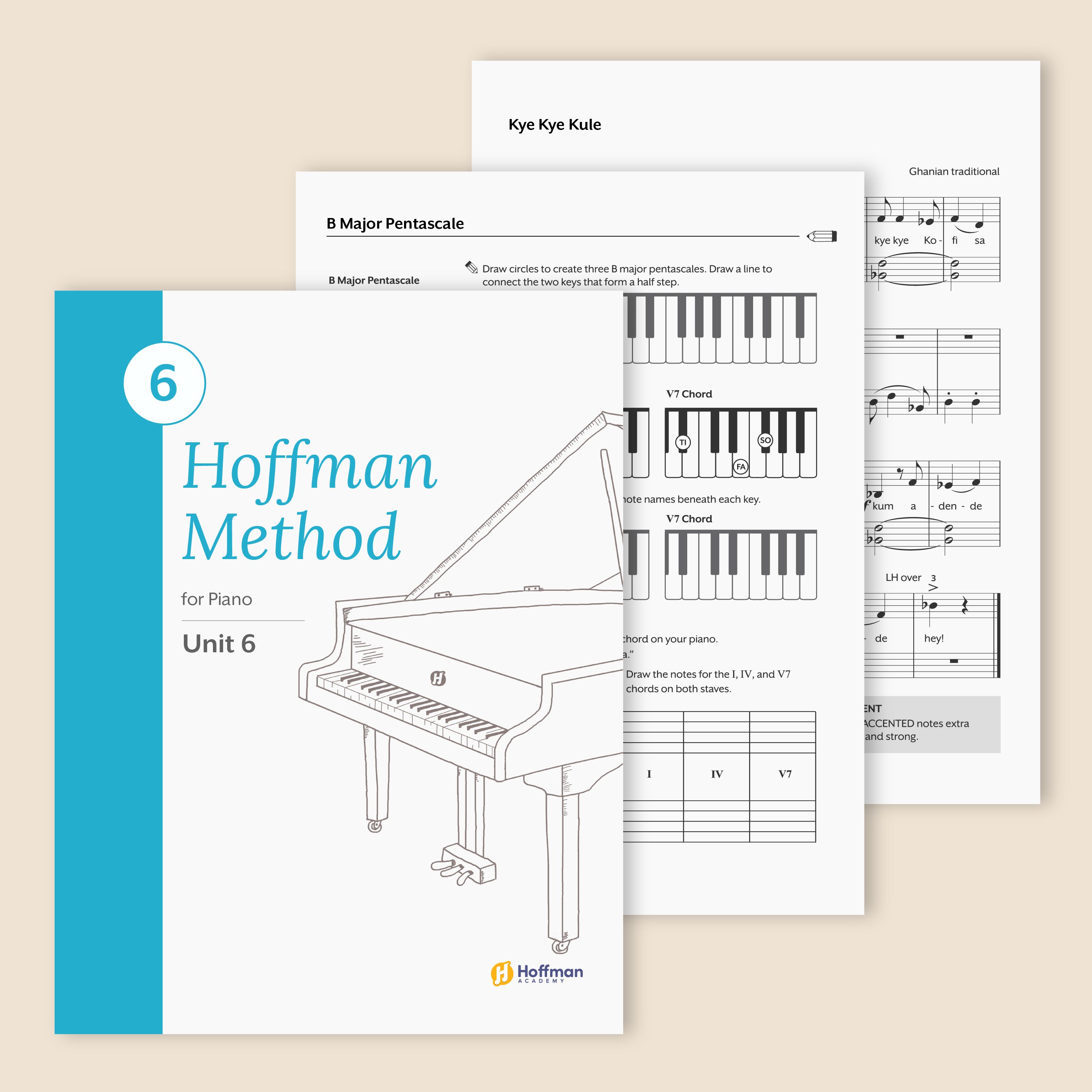 Hoffman Method for Piano Unit 6