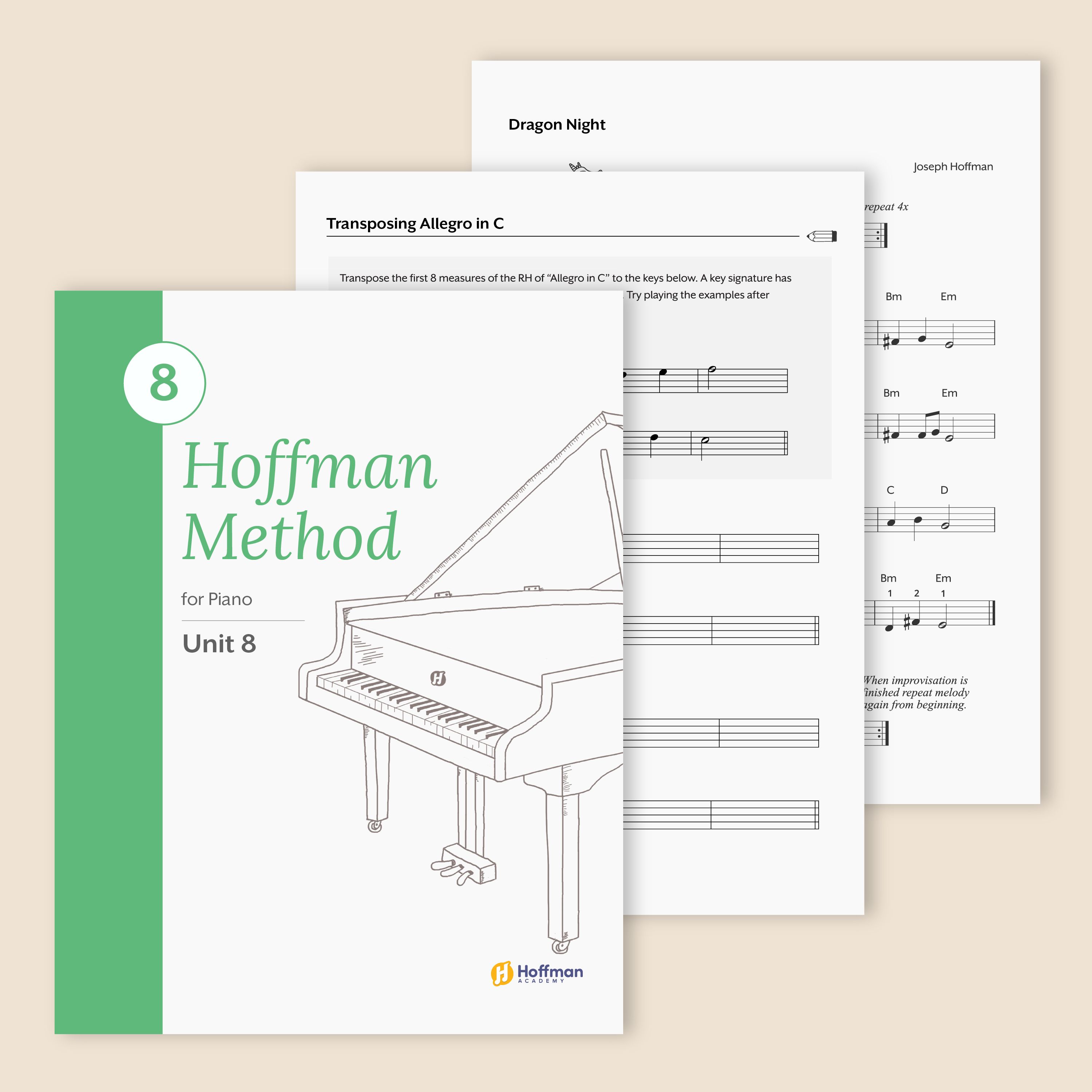 Hoffman Method for Piano Unit 8