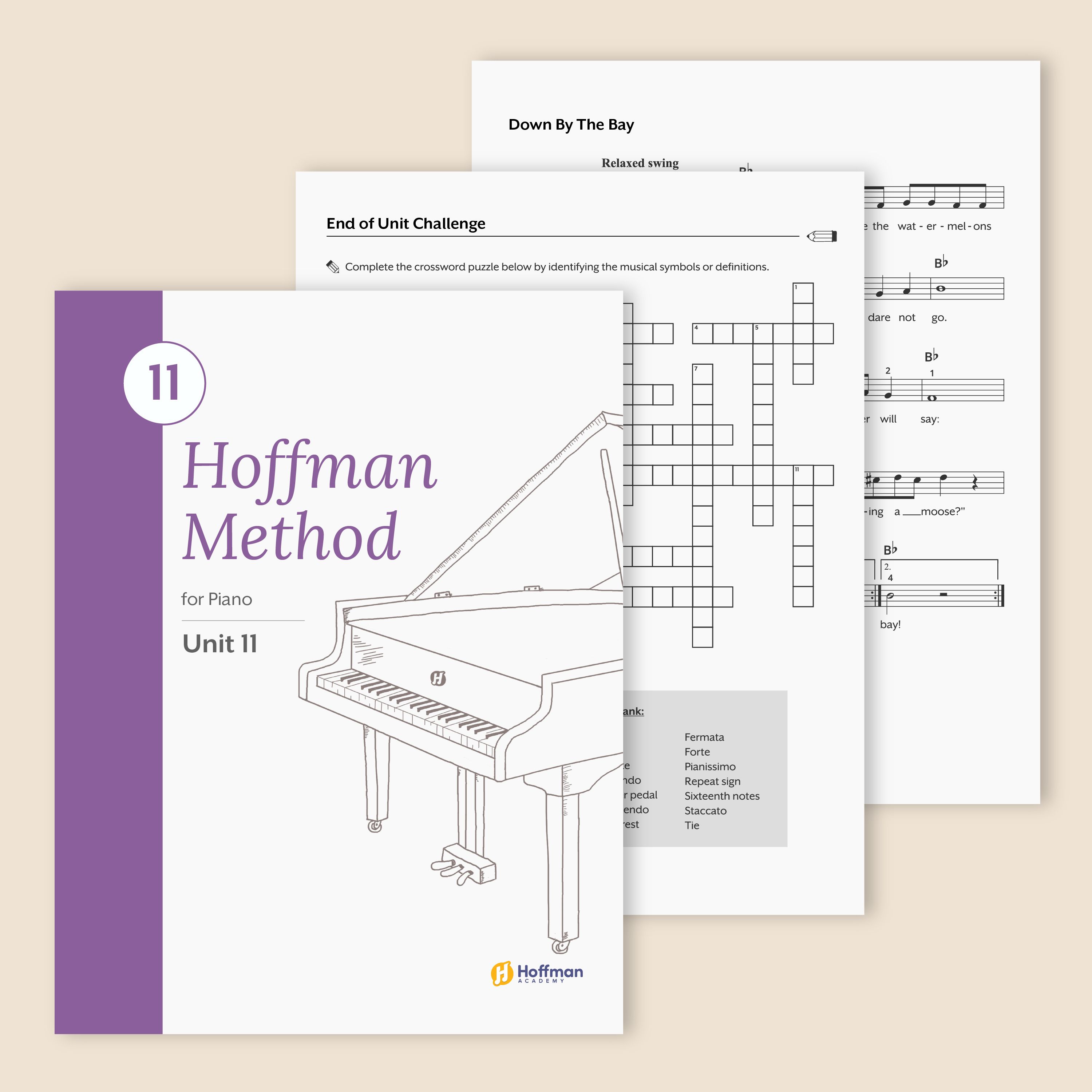 Hoffman Method for Piano Unit 11