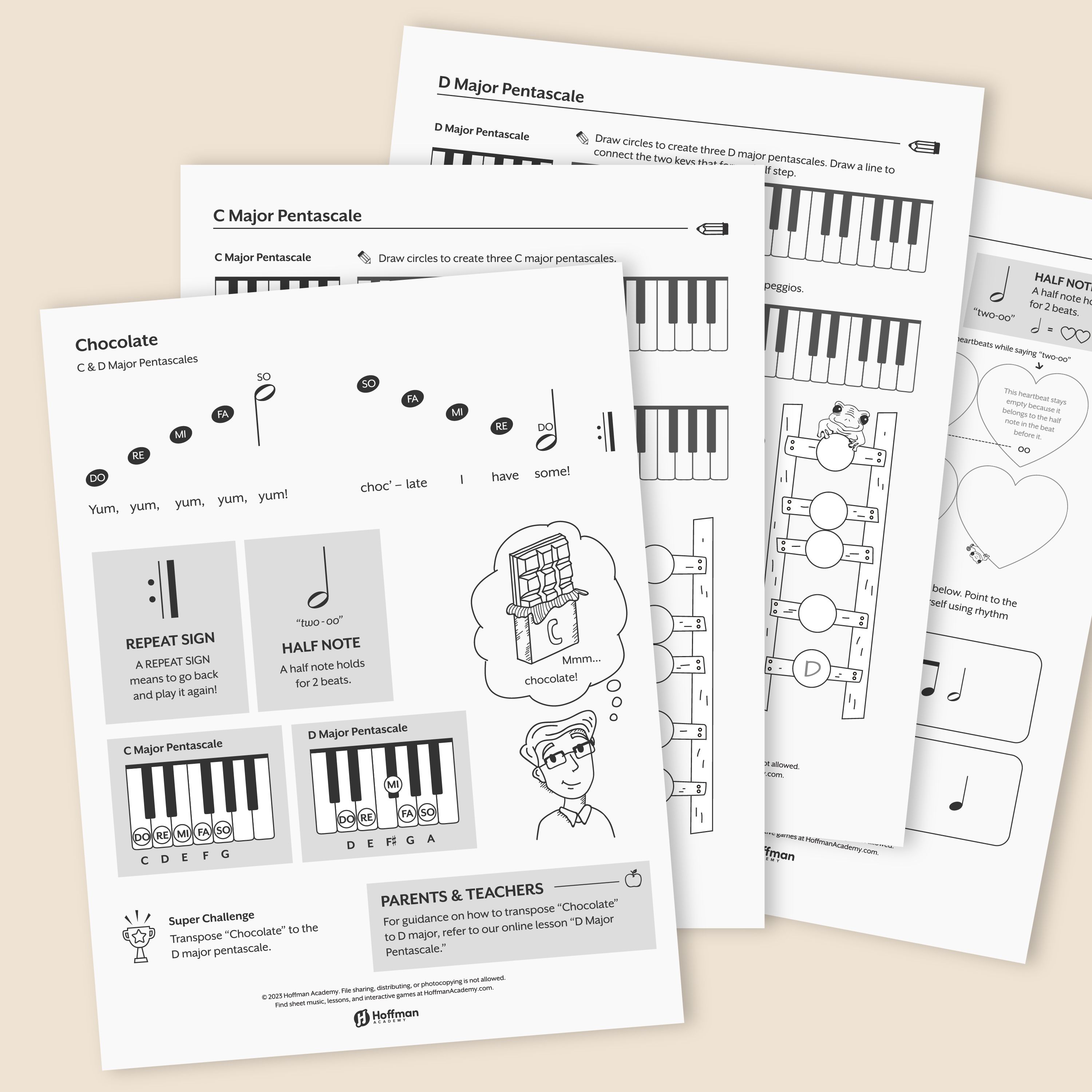 Chocolate | Easy Piano Sheet Music