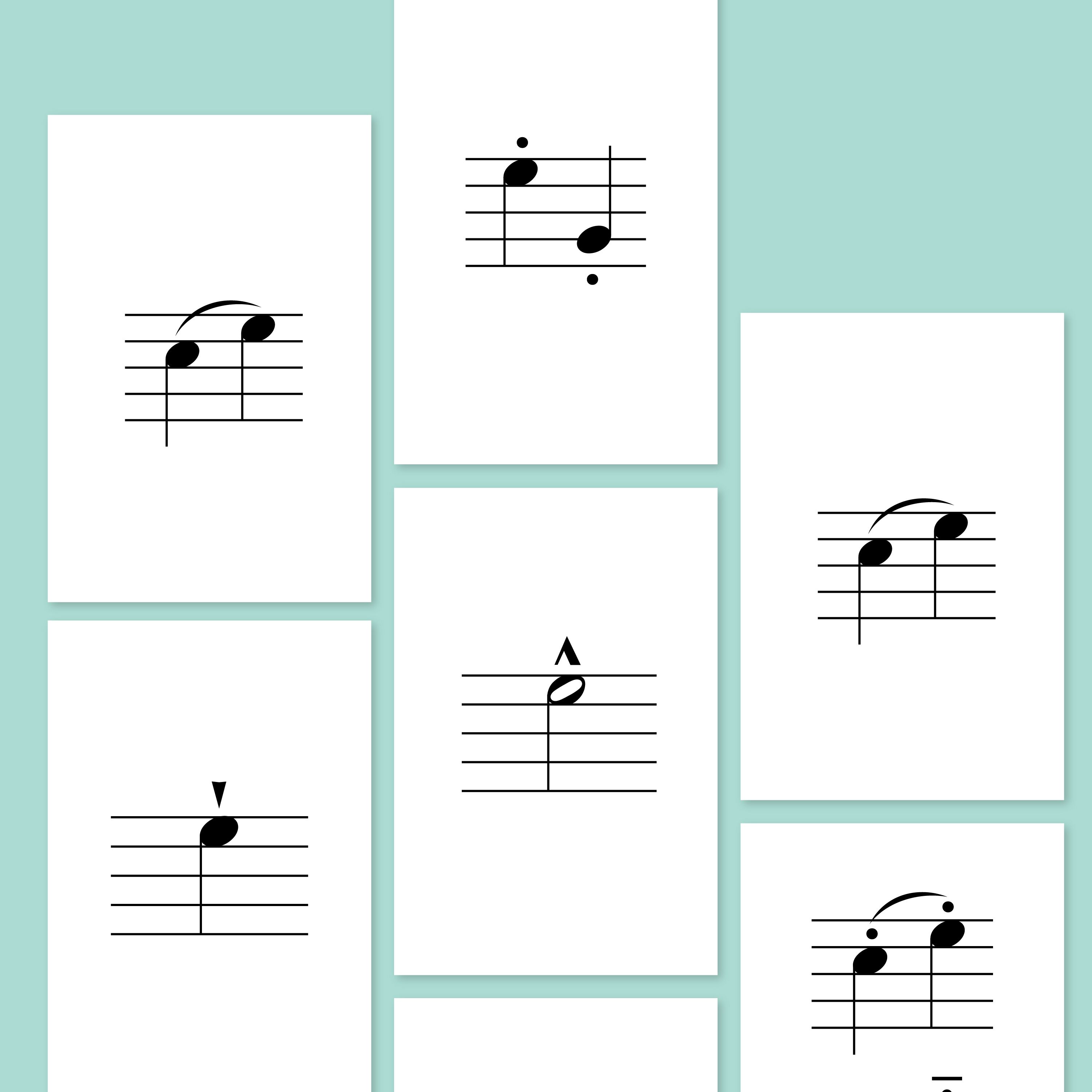 Piano Music | Articulation Flashcards