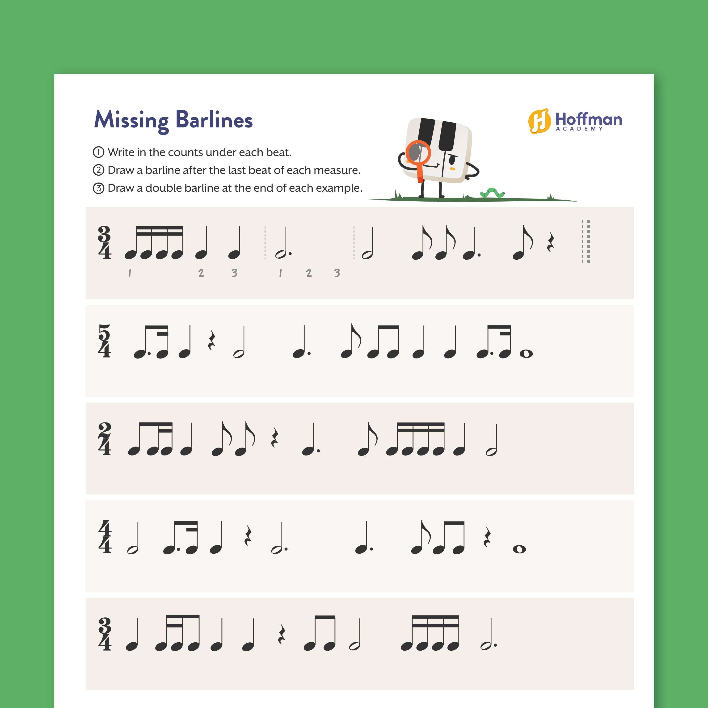 Missing Barlines | PDF Download