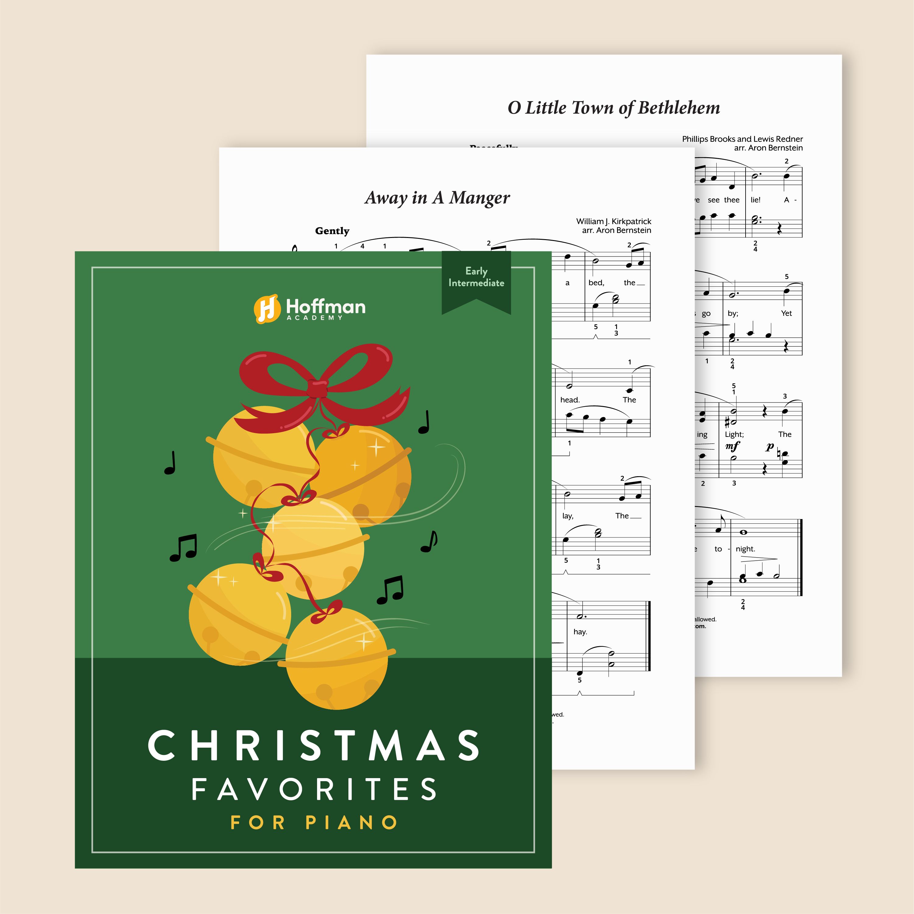 Christmas Favorites for Piano, Early Intermediate Sheet Music