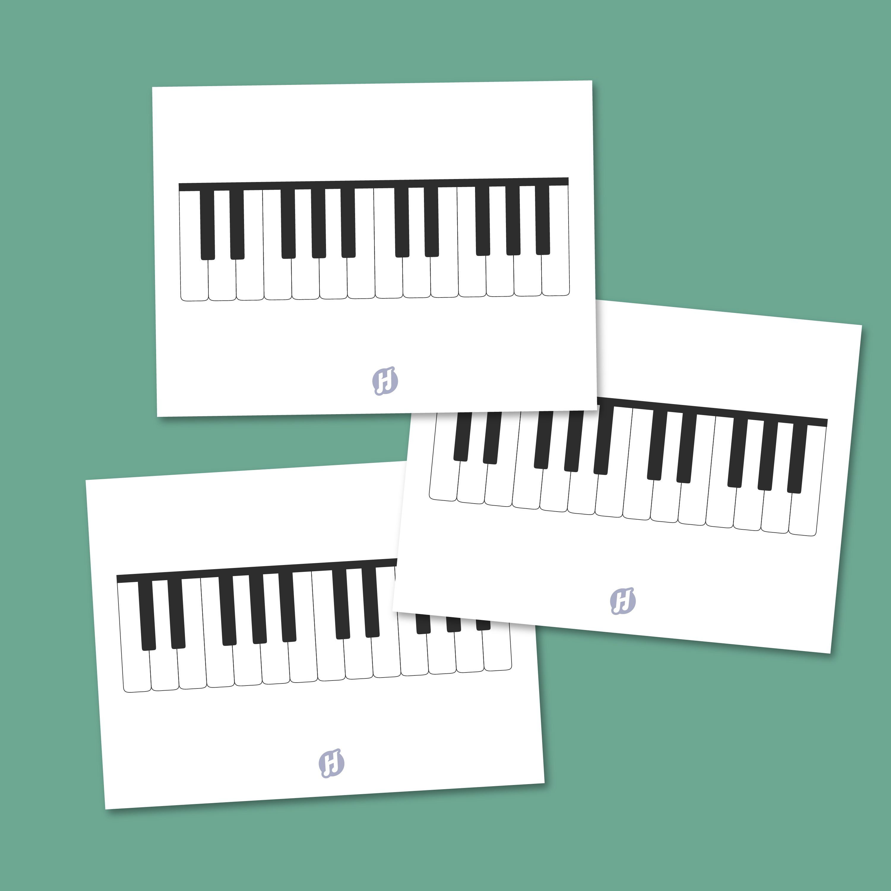 Make Your Own Piano Flashcards | PDF Download
