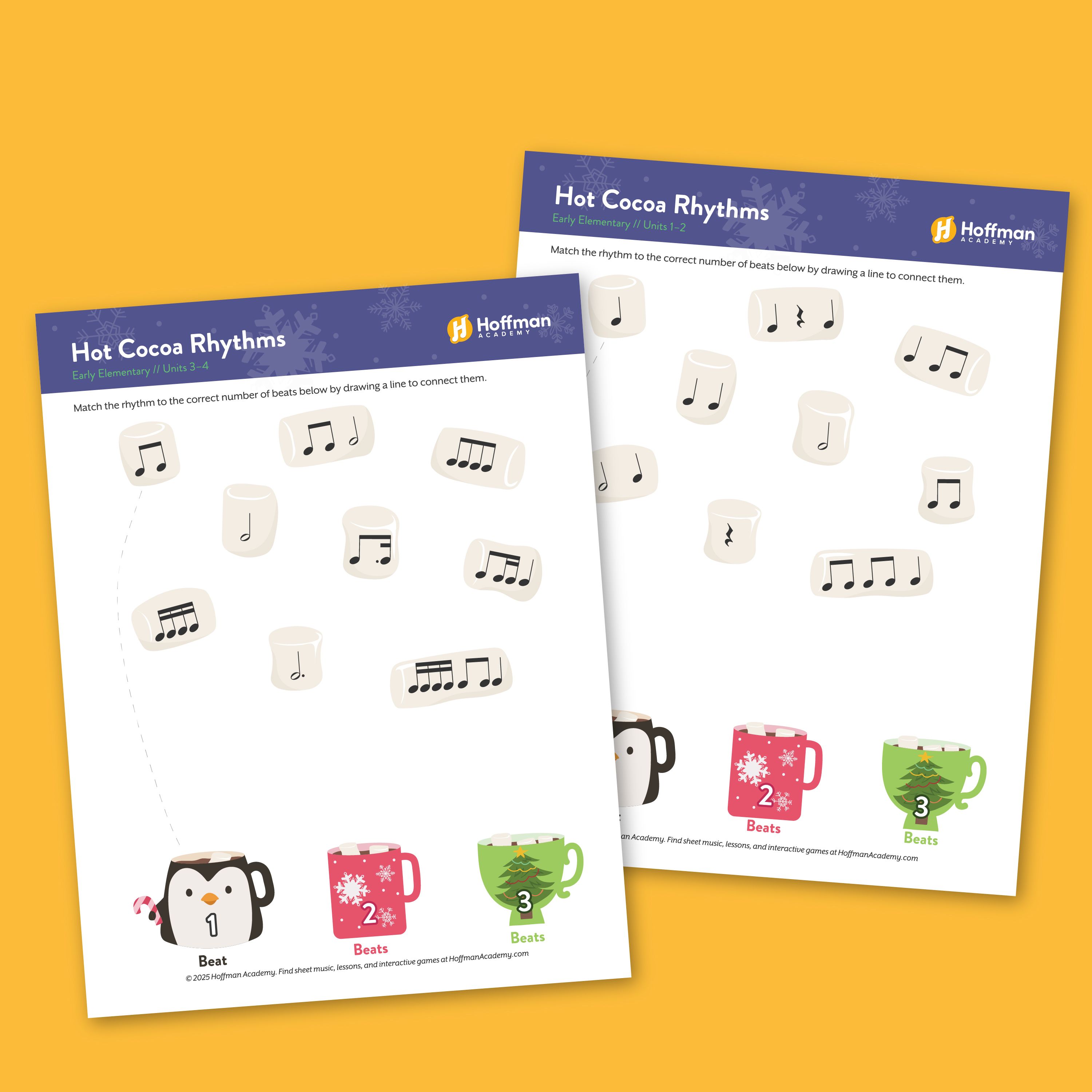 Hot Cocoa Rhythms | PDF Download