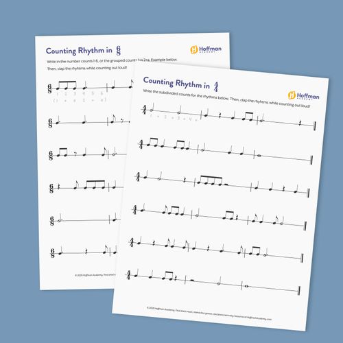 Music Theory Activity Worksheets, Bundles & Packets