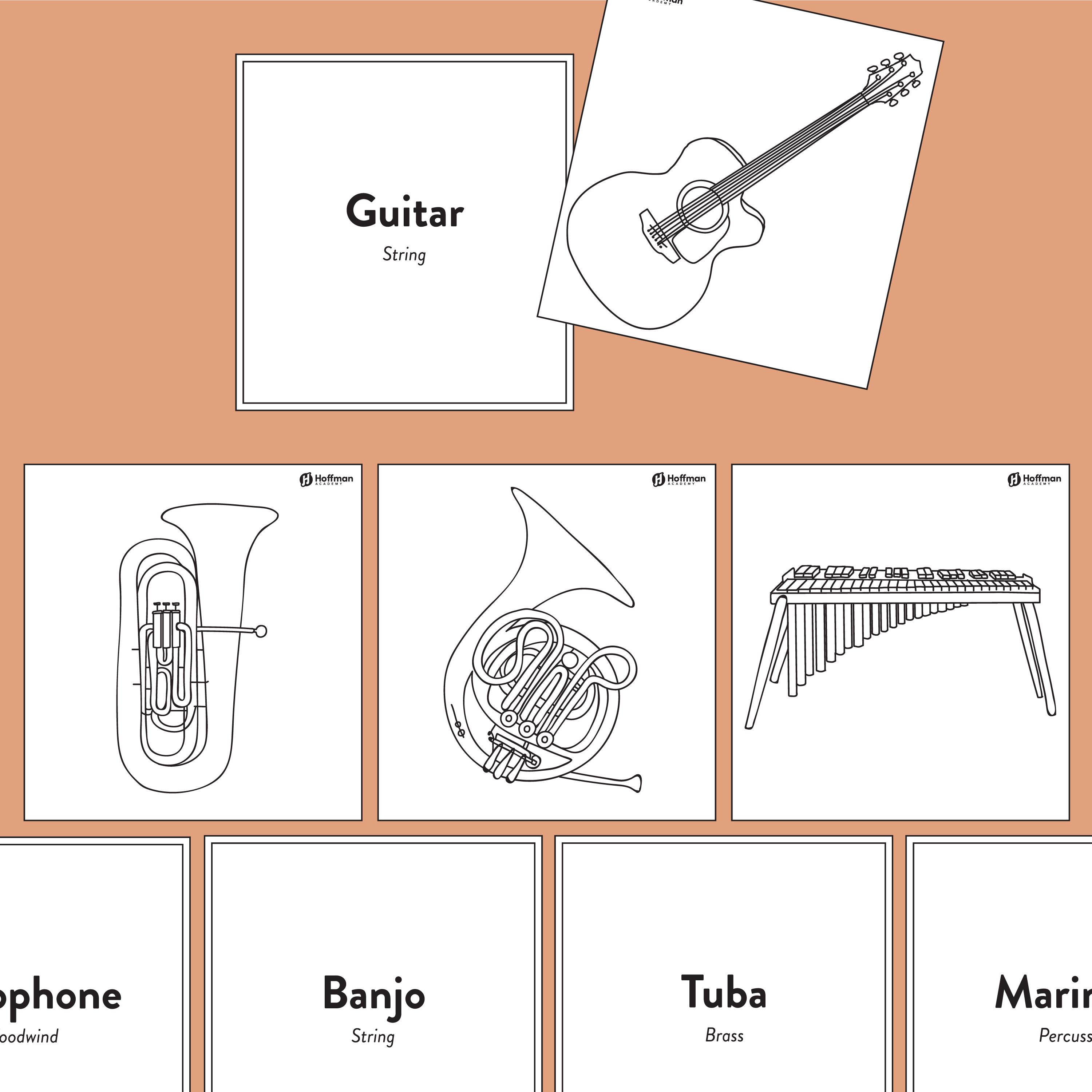 Music Flashcards | Musical Instruments